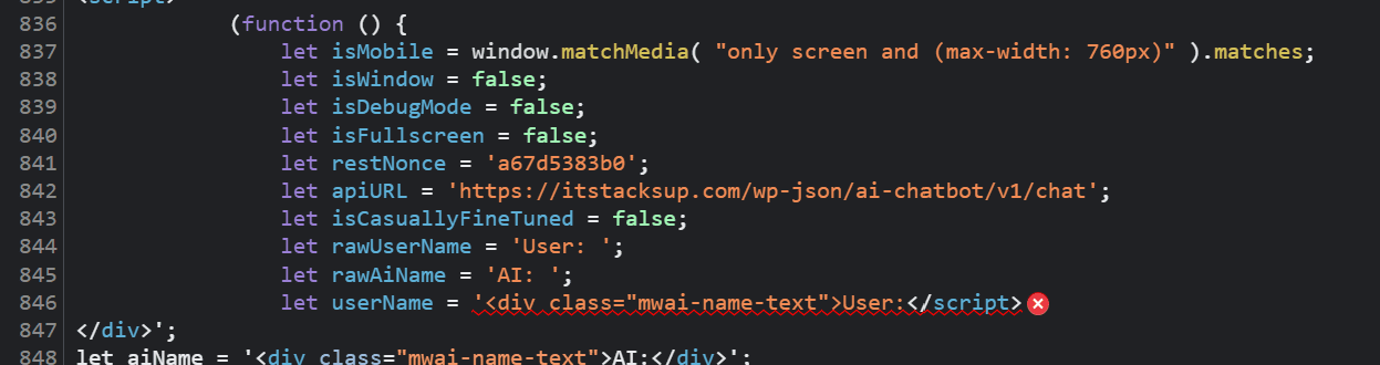 struggling help with [mwai_chat] | WordPress.org